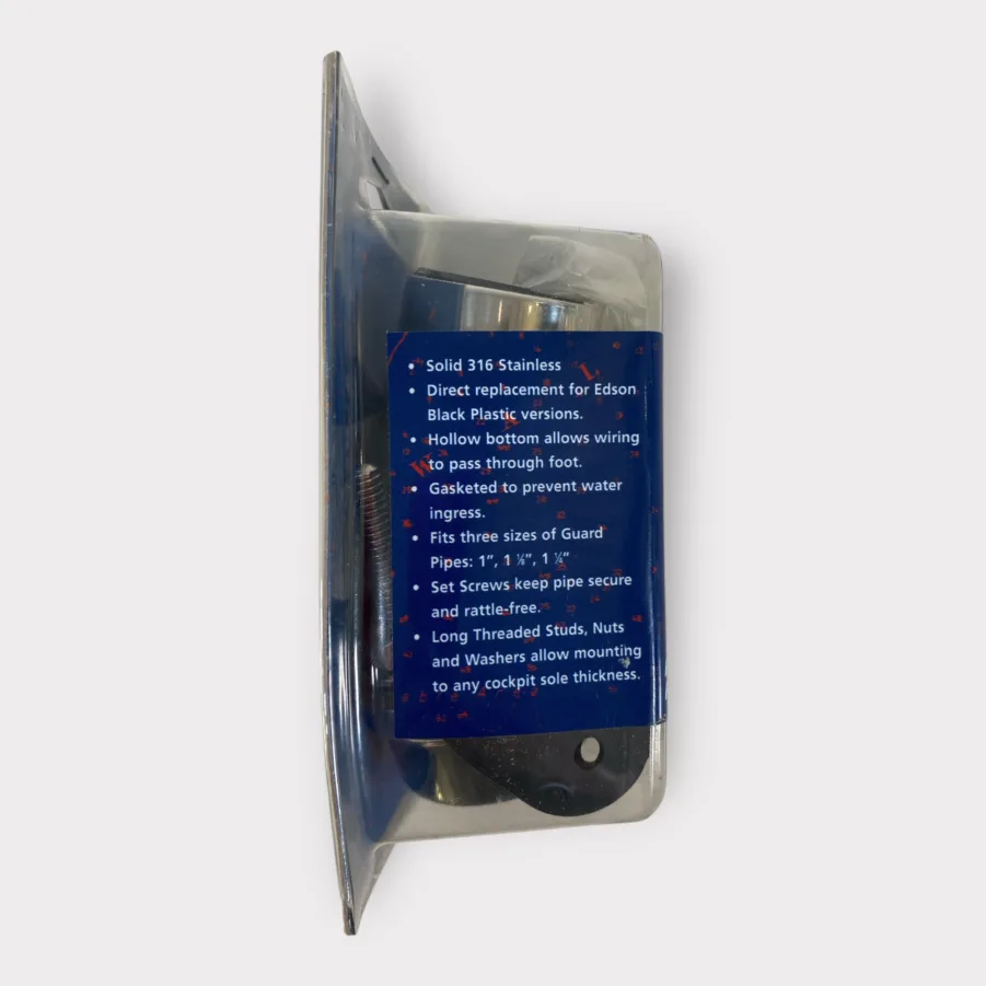 Edson 310ST-100-125 Stainless Steel Pedestal Guard Feet Kit **New ...