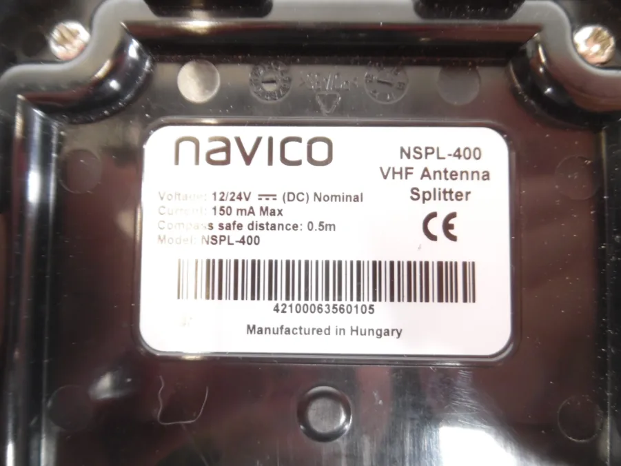 Navico - NSPL-400 - VHF Antenna Splitter - Good Condition - Splitter ...