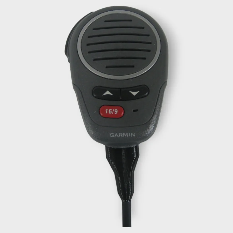 Garmin Fist Mic For VHF 200 Marine Radio - With New Cable Installed ...