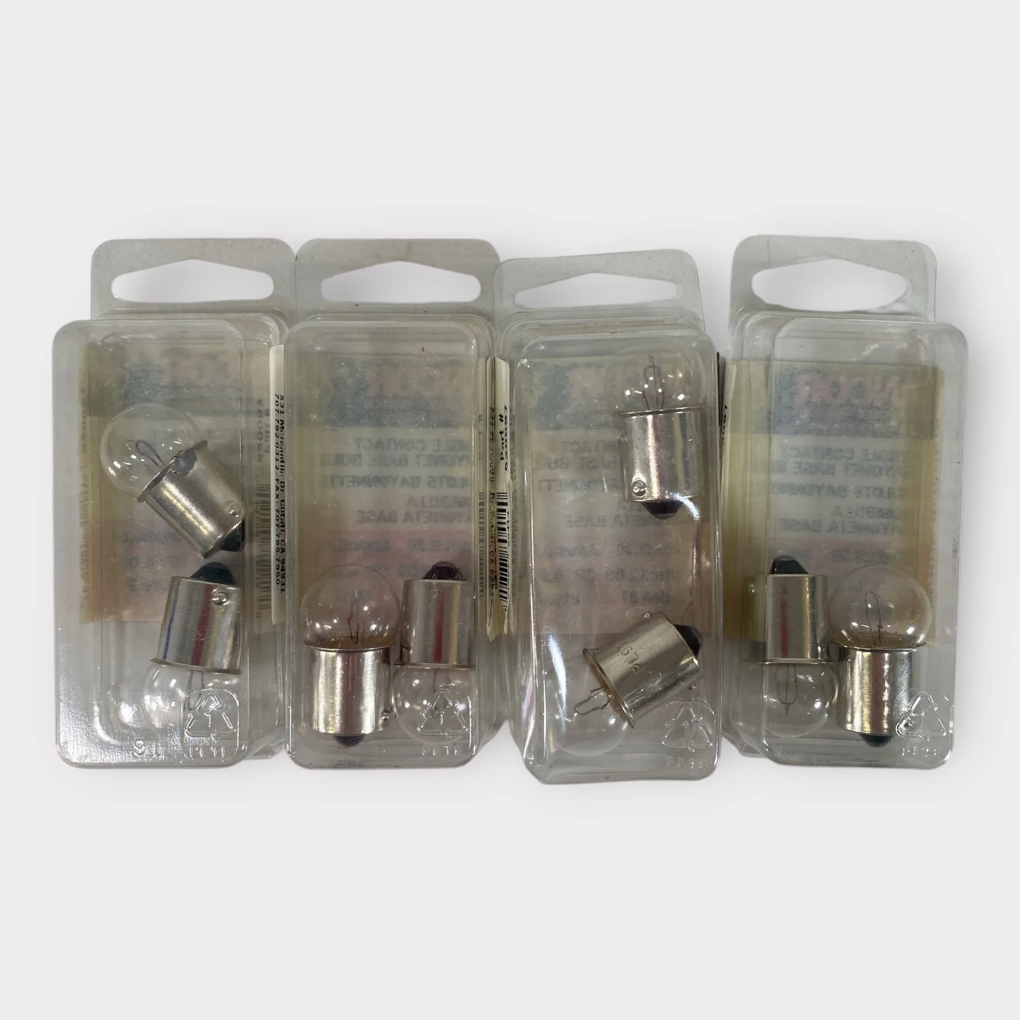 Ancor 520097 12V Single Contact Bayonet Base Bulb 9.3W / 0.69A - White ...