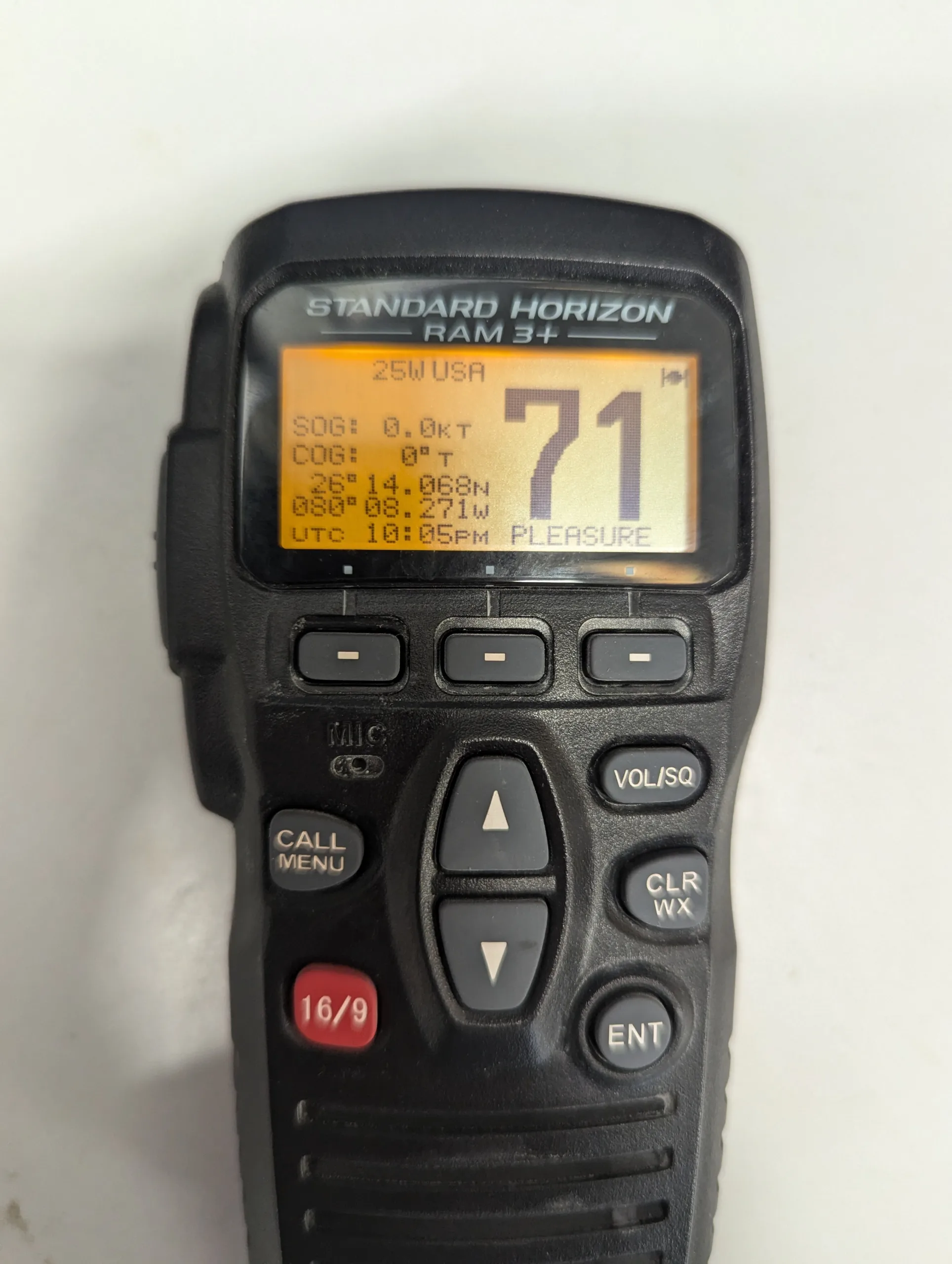 Standard Horizon RAM3+ CMP31 Second Station Handset - Tested - Max ...