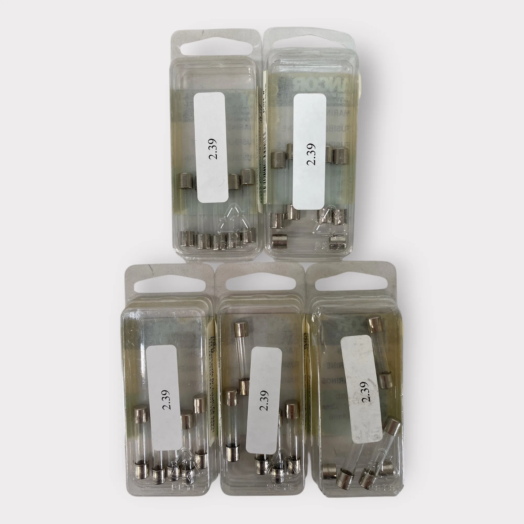 Ancor 601025 Marine Grade AGC Glass Fuses - 2.5A **Lot of 25** - Max ...