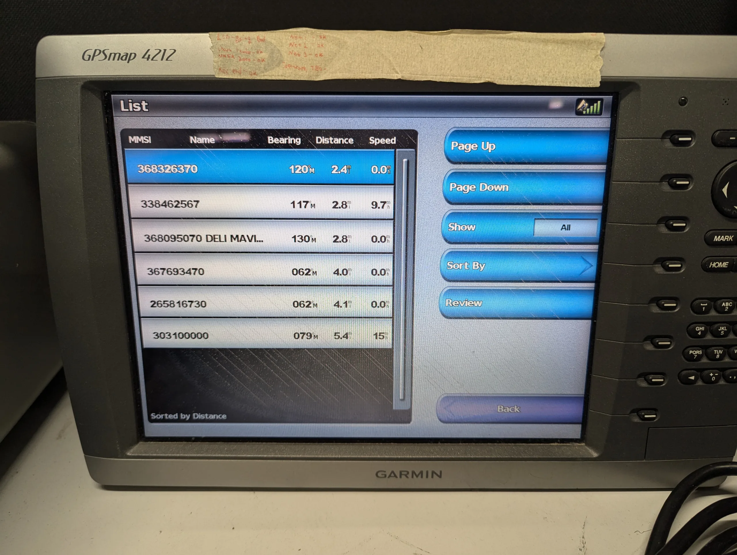 Icom IC-M506 AIS Marine VHF Transceiver With Attached Mic - Tested ...