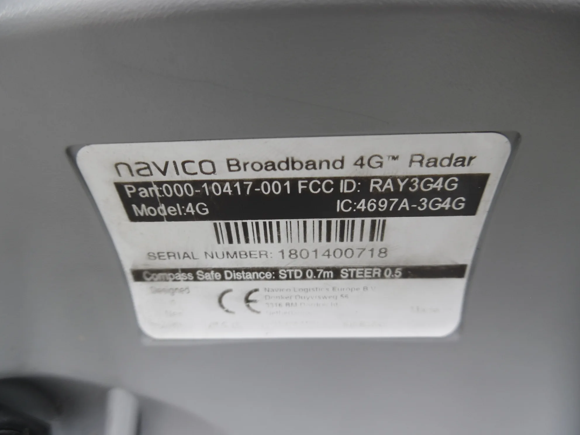 Simrad/Navico/Lowrance/B&G Broadband 4G Radar Dome W Cables & RI10 ...