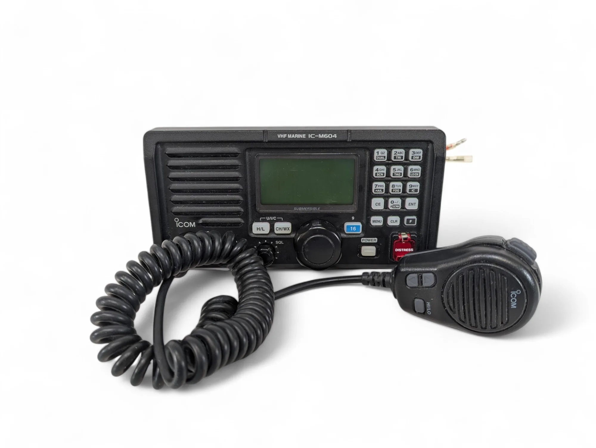 Icom IC-M604A Marine DSC VHF Radio With Detachable HM-126 Mic* - Tested ...