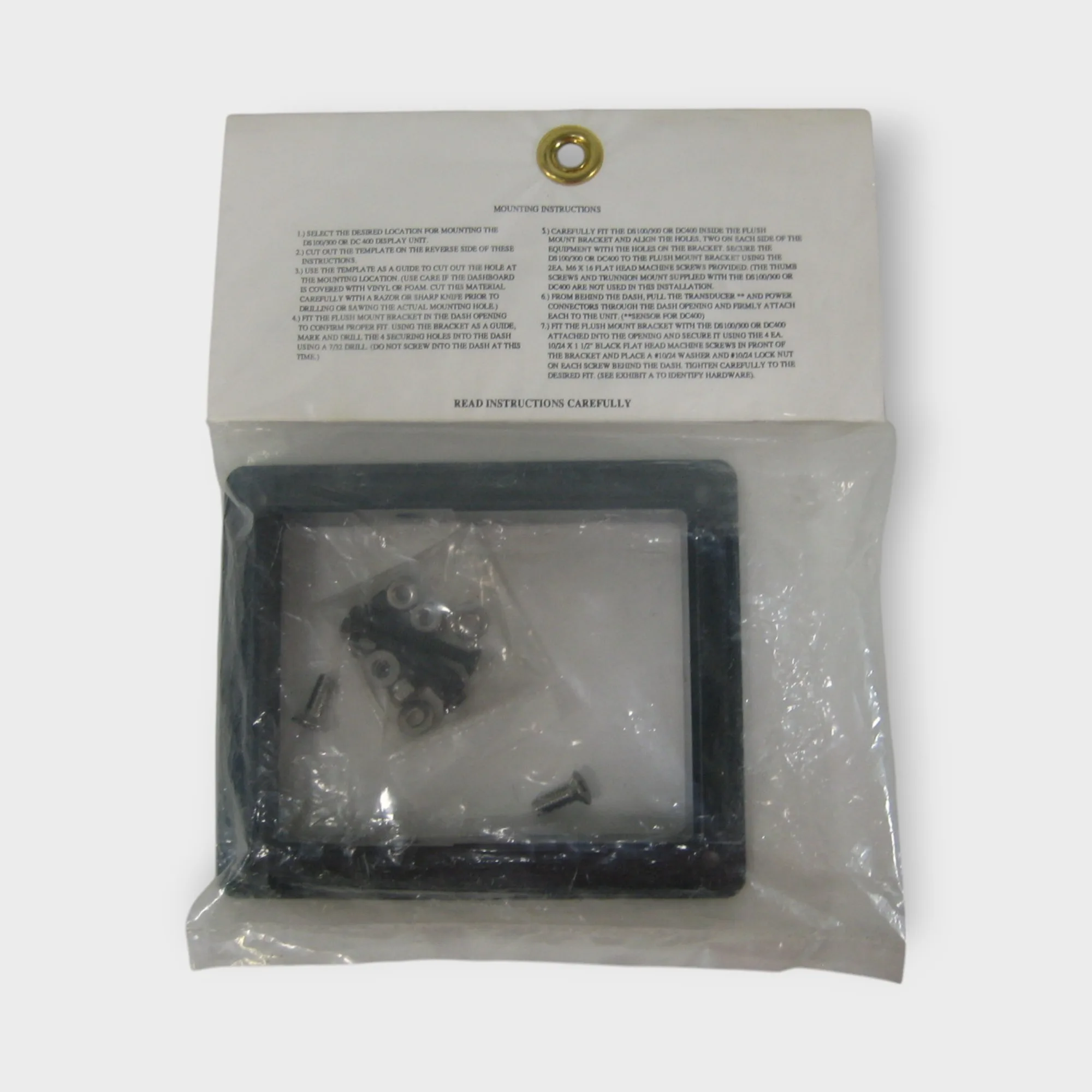 SI-TEX DFSM Flush Mount Kit For DS100 DS300 DC400 Display Unit NEW - Max Marine Electronics