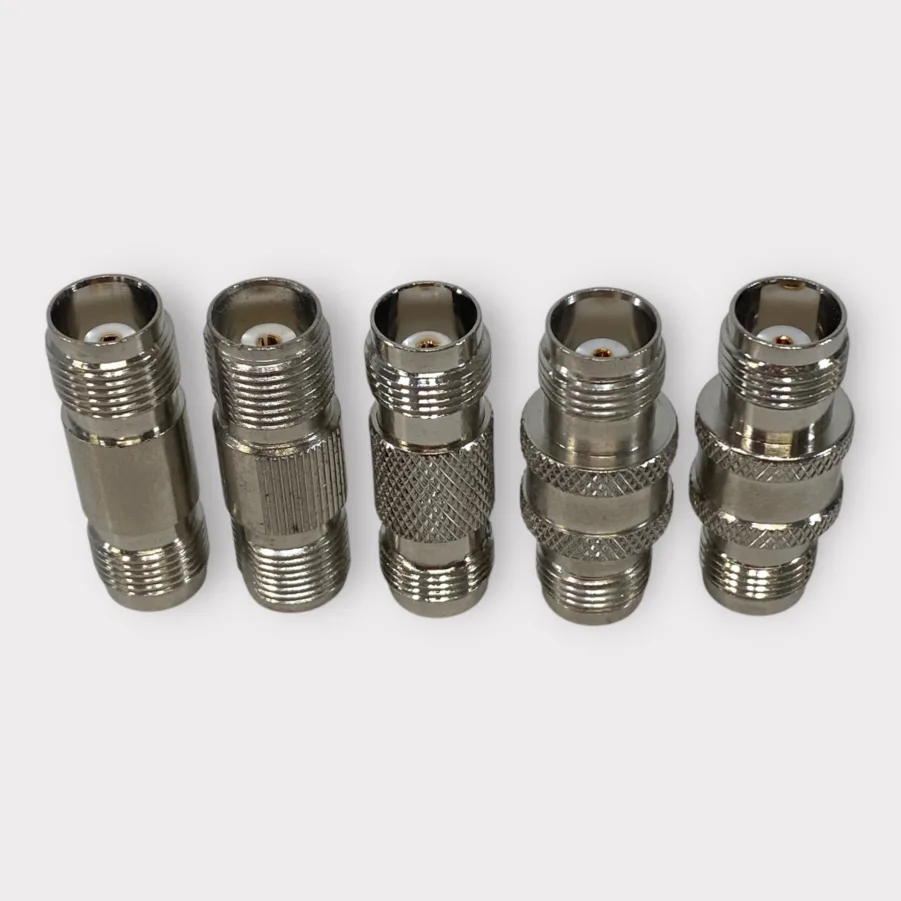 TNC Female To TNC Female Double Barrel Coaxial Connector Adapter **Lot ...