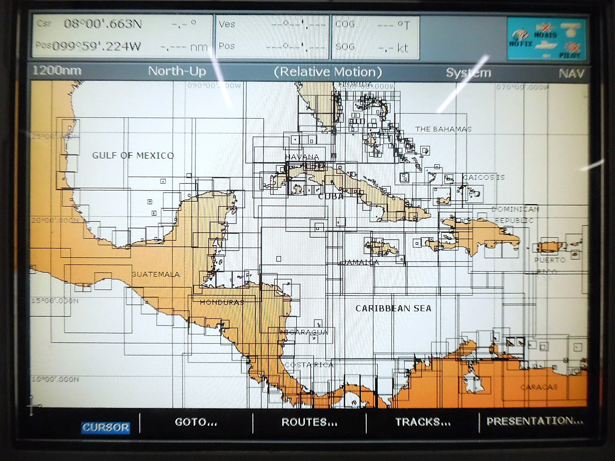 Navionics Gold CF Chart Card "Mid America & Caribbean" CF/17XG-2 V01.20 ...