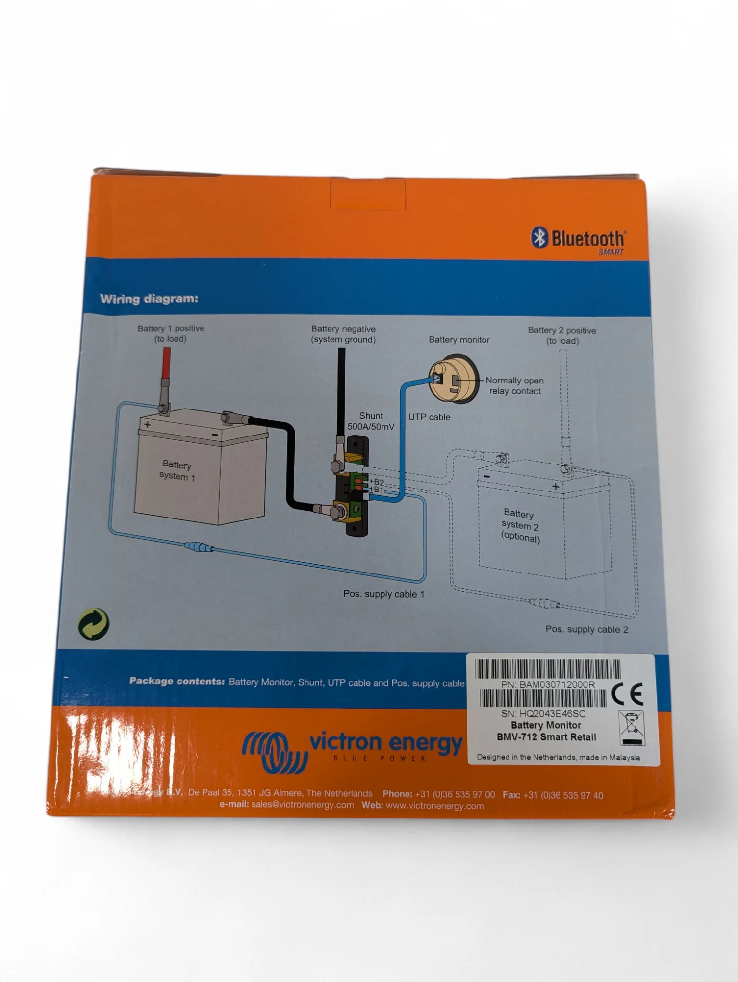 Victron Energy BMV-712 Smart Bluetooth Battery Monitor - NEW - Max ...