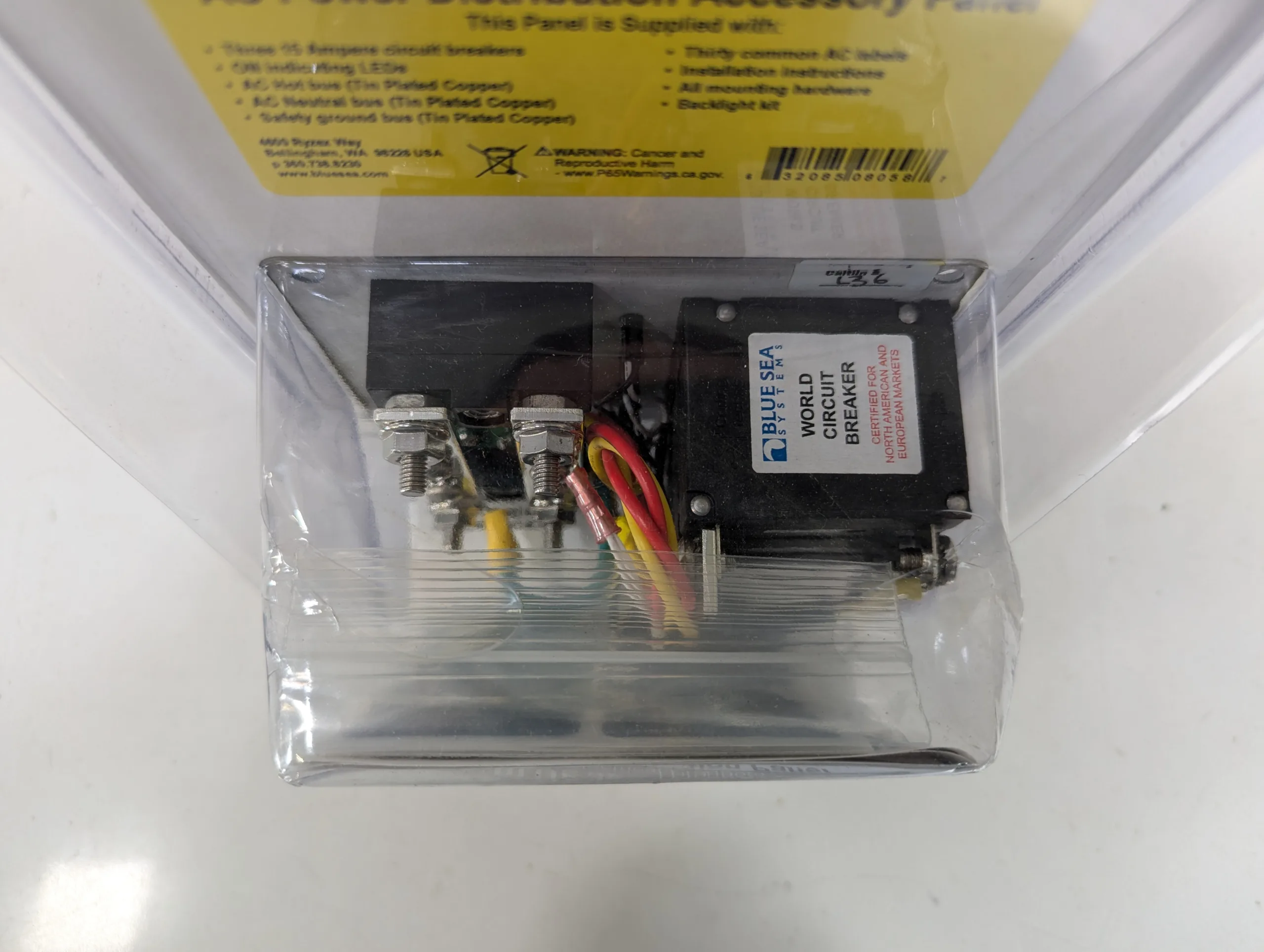 Blue Sea Systems 120 Volt AC Distribution Panel 8058 - NEW - Max Marine ...