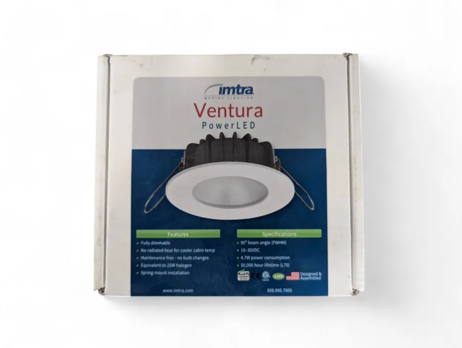 Imtra Marine Lighting Ventura PowerLED Dimmable Warm White Light ...