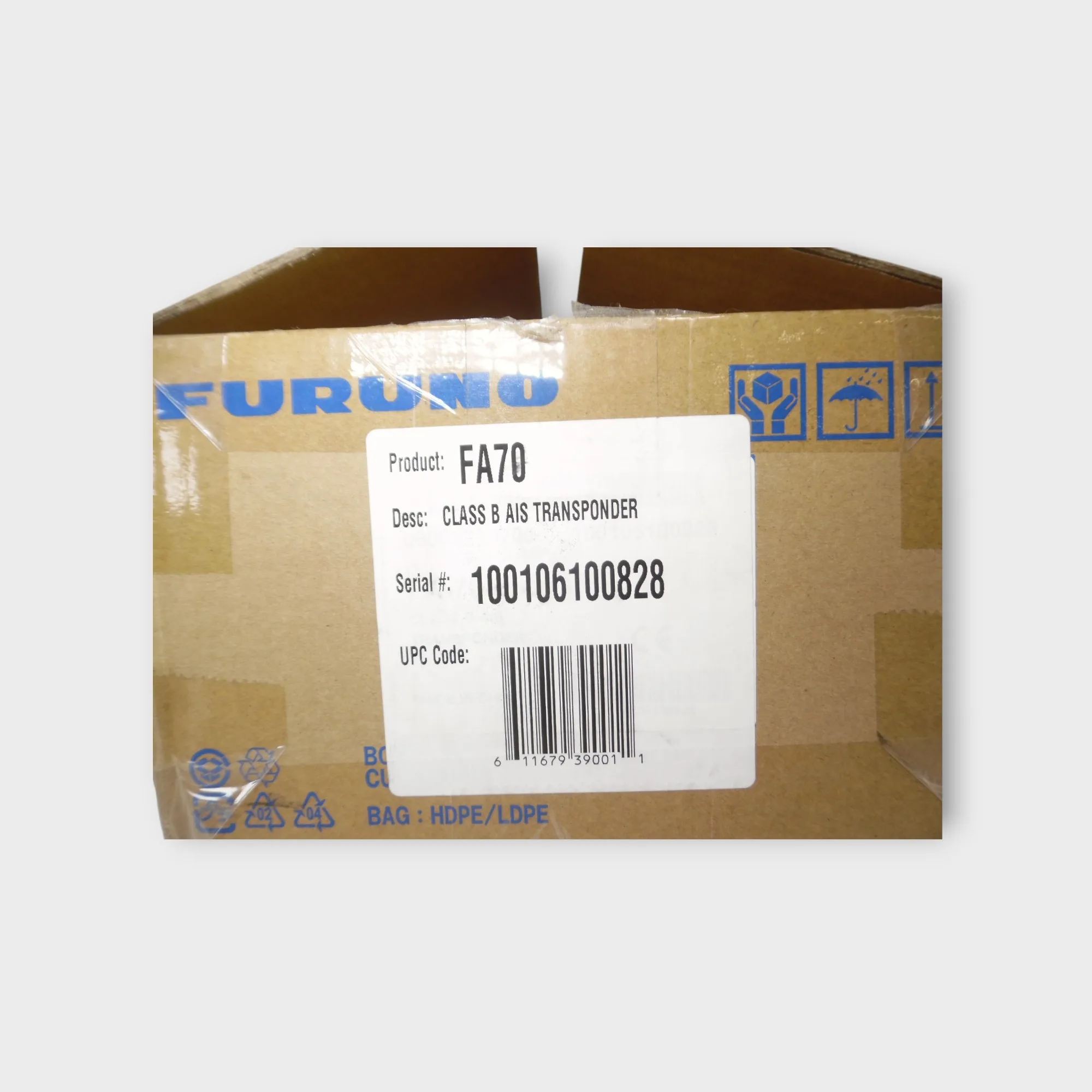 Furuno - FA-70 - Black Box Class B AIS Transponder - NEW OPEN BOX - Max ...