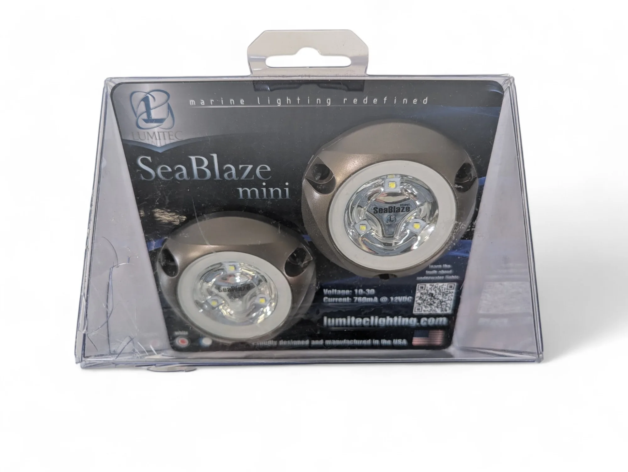Lumitec Lighting SeaBlaze Mini White Underwater Thu-Hull Lights Set Of ...
