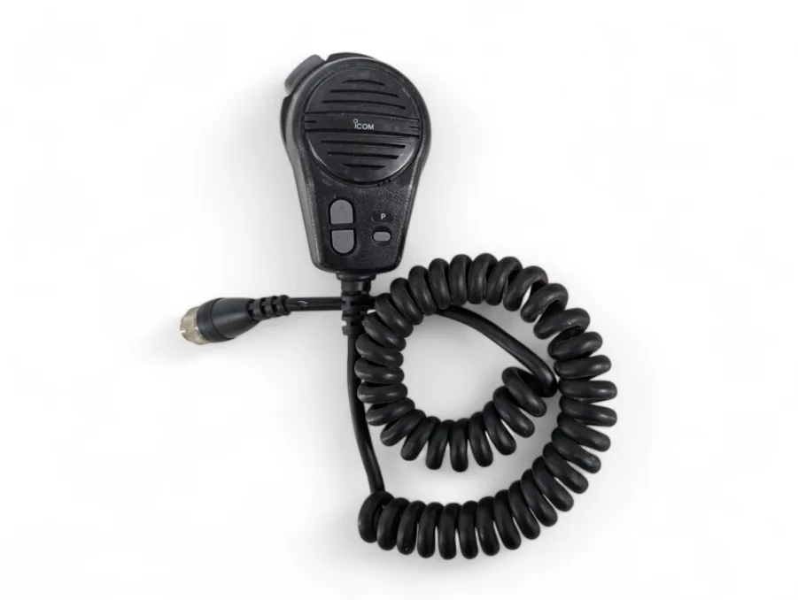 Icom IC-710 SSB Radio Head Unit Part No. RC-21 W/ HM-120 Hand Mic ...