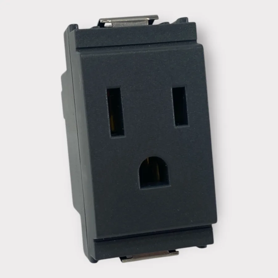 Vimar Idea 16245 15A/127V Socket Outlet - Grey **New** - Max Marine ...