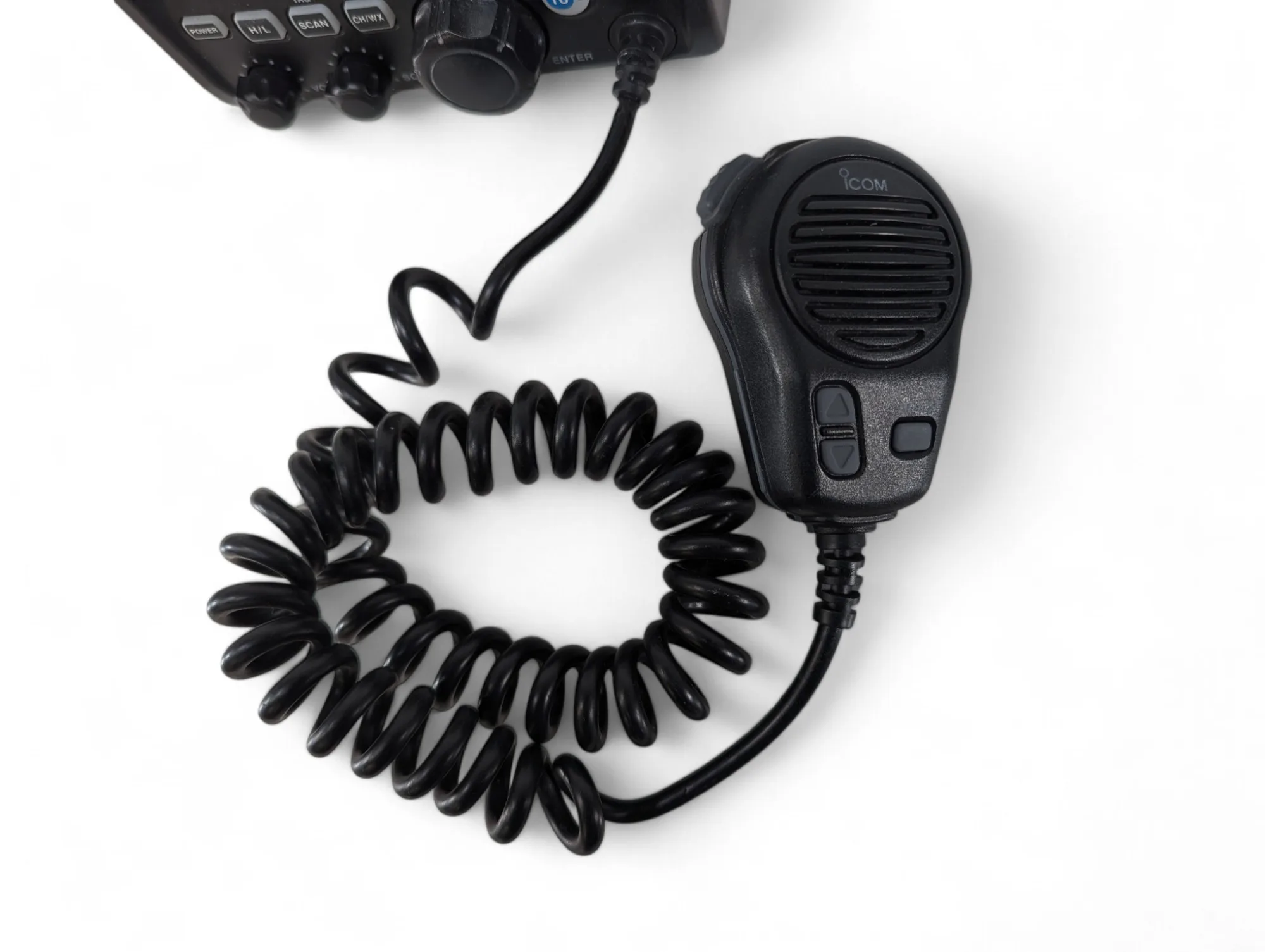 Icom IC-M504 Marine DSC VHF Radio With Attached Mic - Tested - Max ...