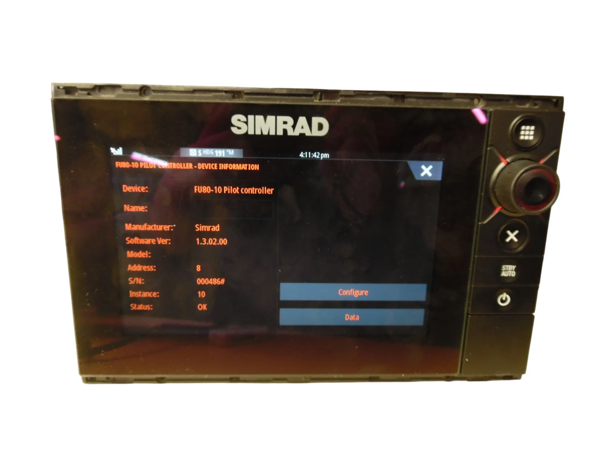 Simrad FU80 Follow Up Remote Control 000-10183-001 - Max Marine Electronics
