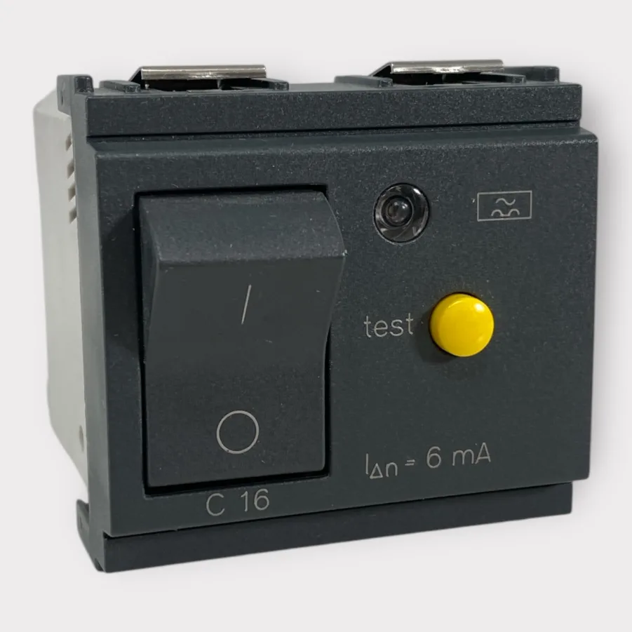 Vimar Idea 16511.16.6 Residual Circuit Breaker RCBO 1P+N C16 120-230VAC ...