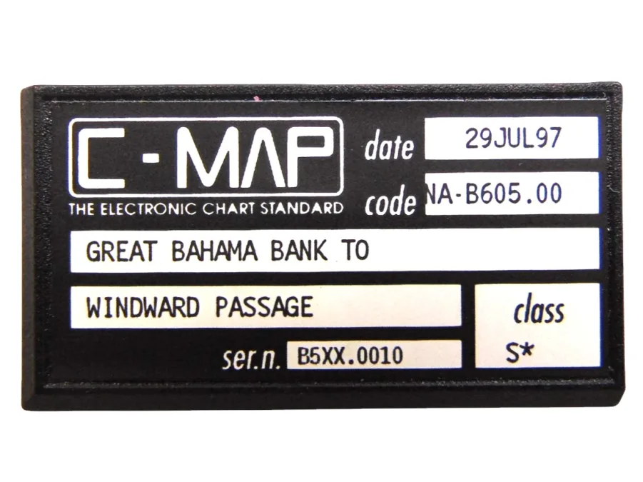 C-Map C-Card "Great Bahama Bank to Windward Passage" NA-B506.00 - 29 ...