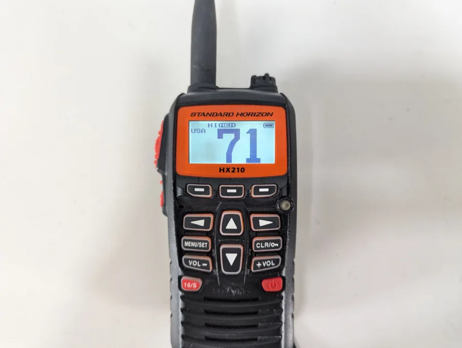Standard Horizon HX210 Handheld Marine VHF Radio - Max Marine Electronics