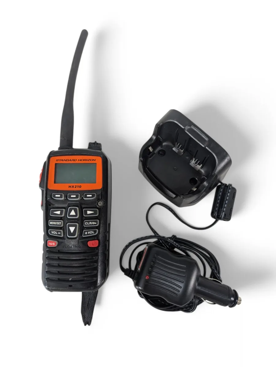 Standard Horizon HX210 Handheld Marine VHF Radio - Max Marine Electronics