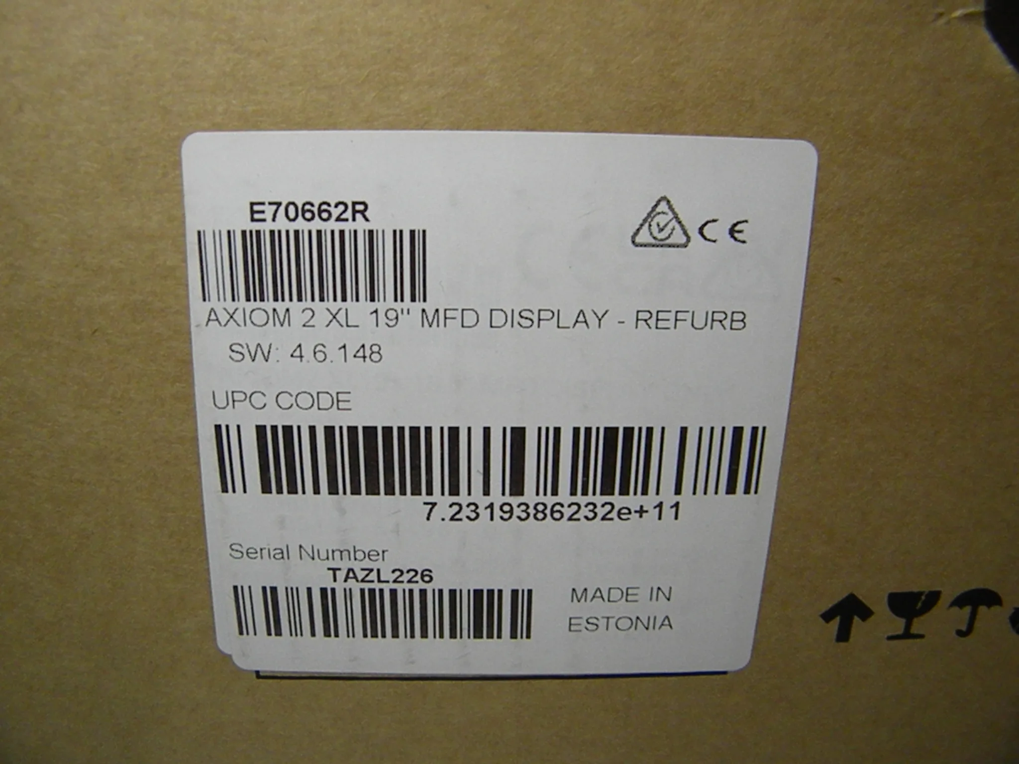 Raymarine Axiom 2 XL 19 Glass Bridge 19" Touchscreen Multifunction ...