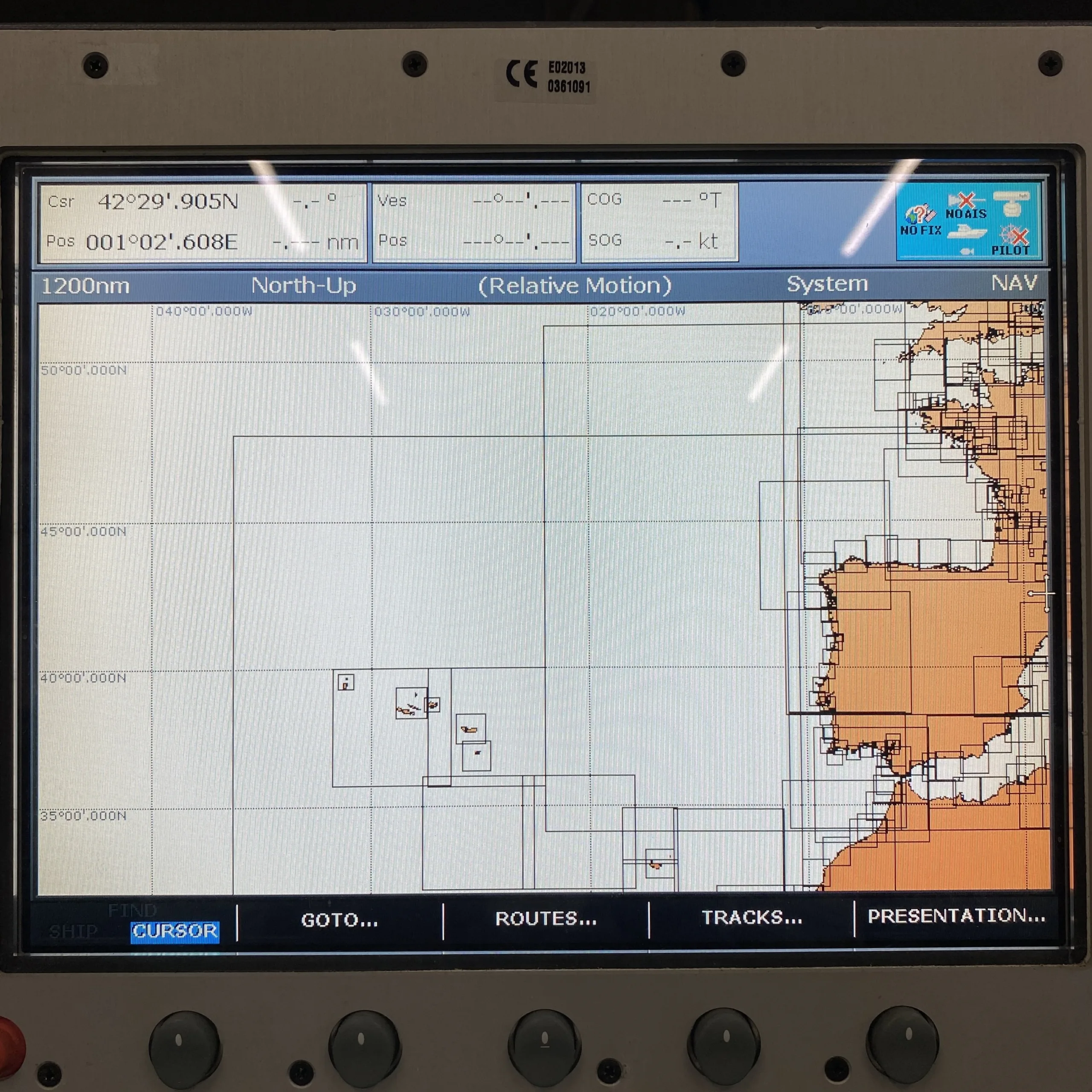 Navionics Chart Card Iberia - Germany CF/46XG/ROW V01.20 Jan. 09 Tested ...