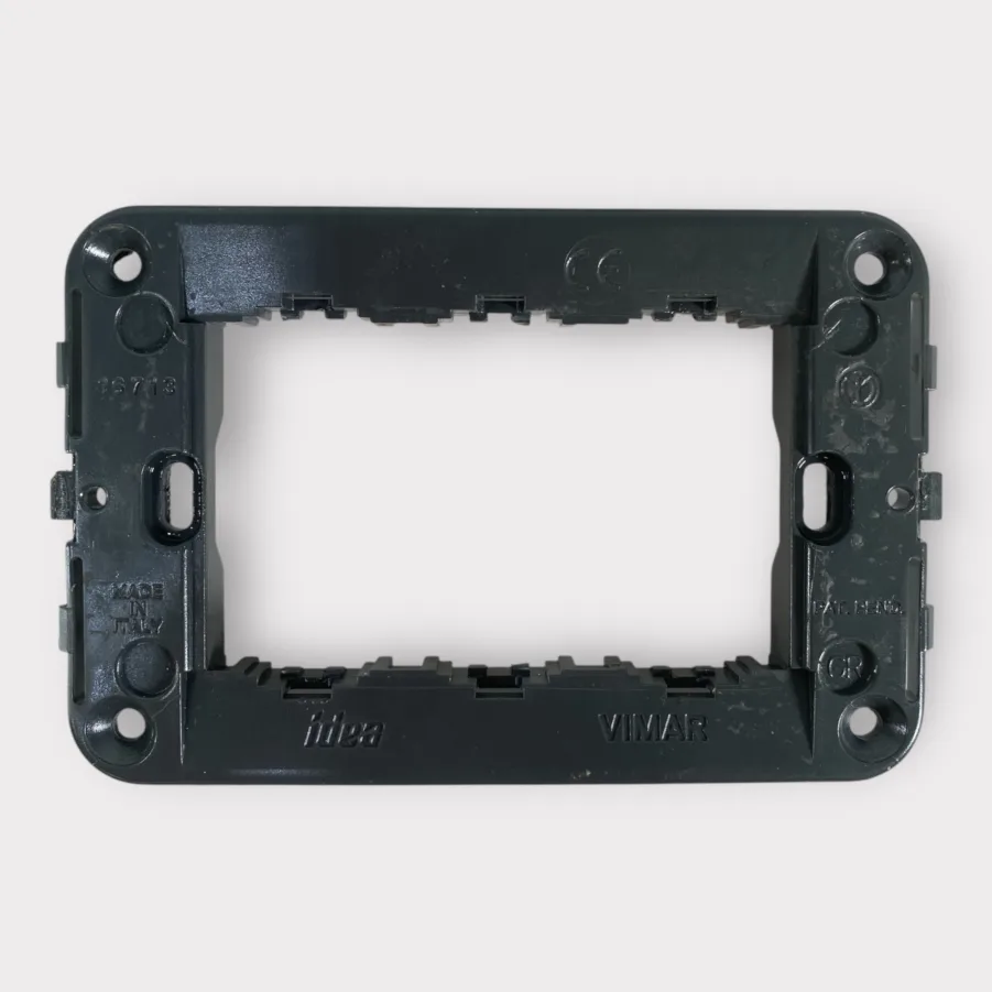 Vimar Idea 16713 3-Module Mounting Frame - Grey **Lot of 7** - Max Marine Electronics