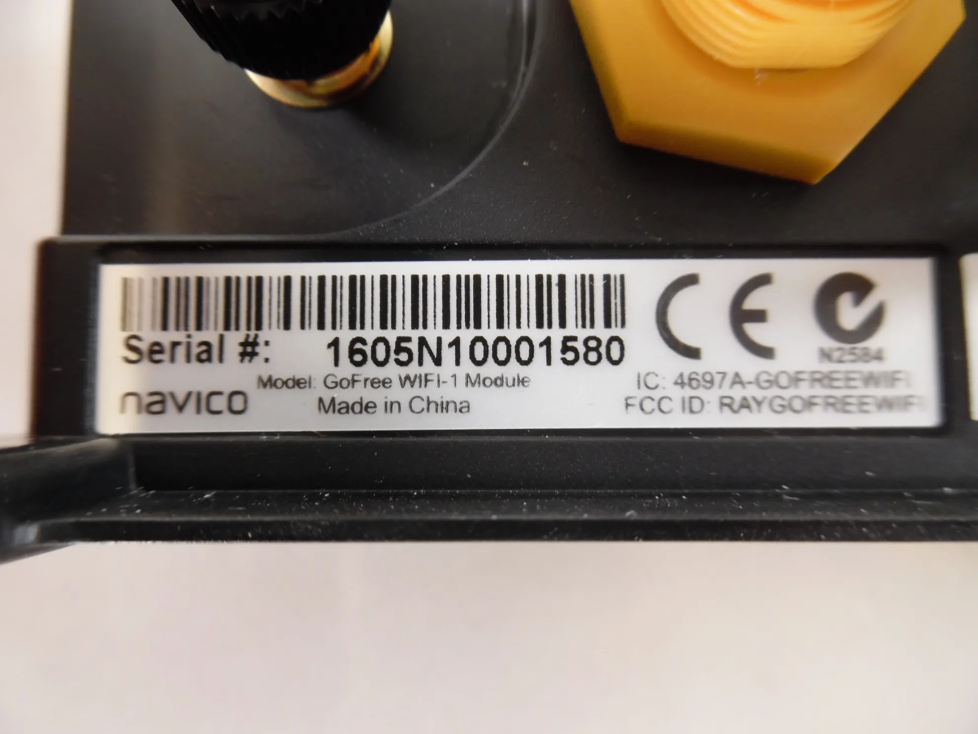 Navico Simrad Lowrance B&G WIFI-1 GoFree Wireless Module (TESTED GOOD ...