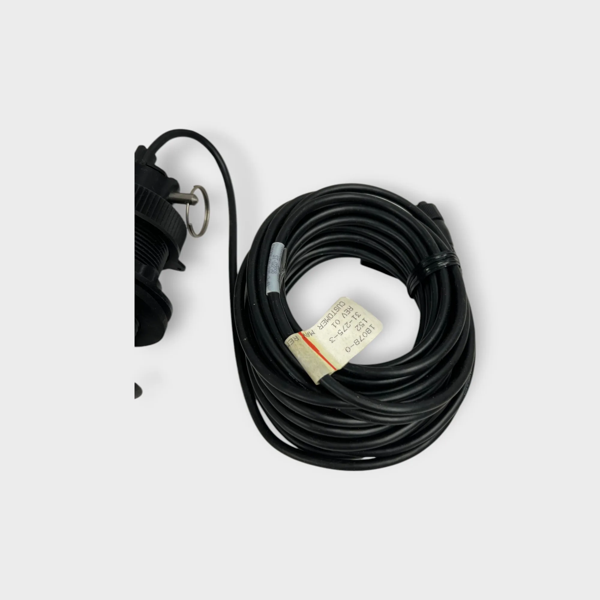 Furuno ST-02PSB 6-Pin Speed/Temperature Plastic Thru-Hull Sensor ...