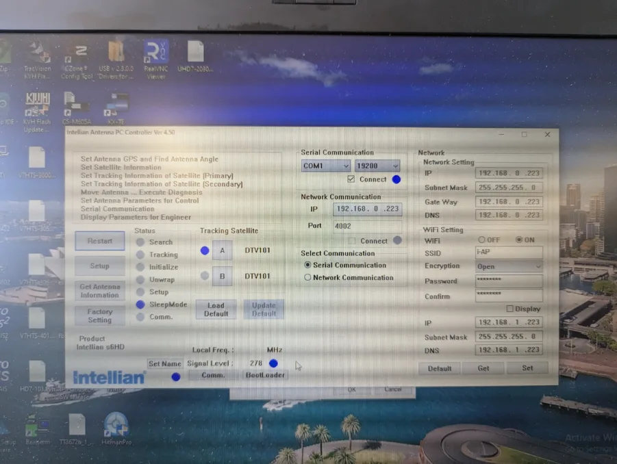 Intellian Antenna Control Unit ACU B4-209S For I Series And HD Series ...