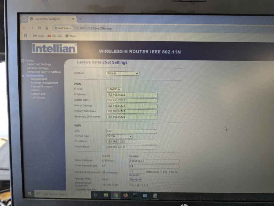 Intellian Antenna Control Unit ACU B4-209S For I Series And HD Series ...