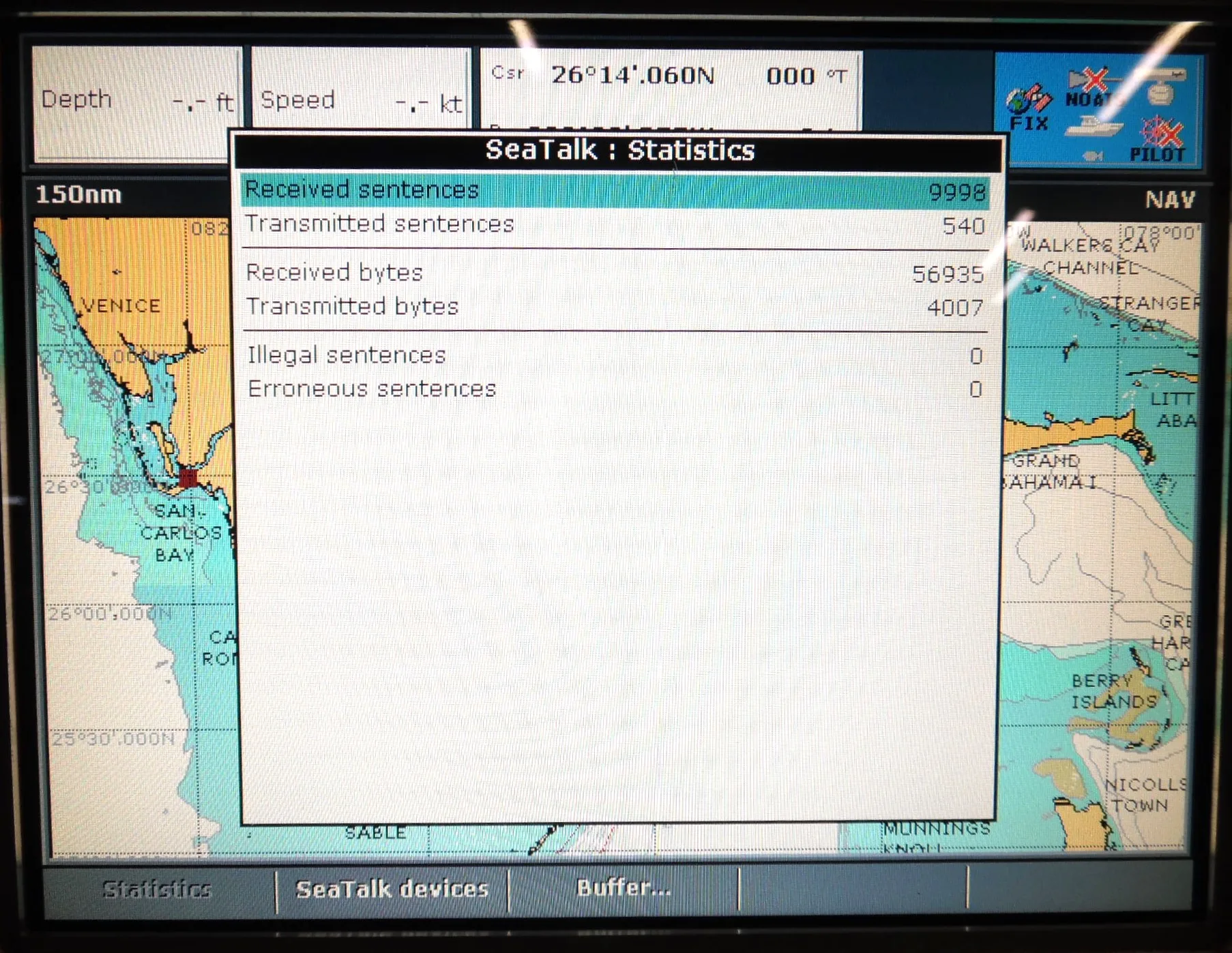 Raymarine Raynav 300 GPS Plotter Display RN300 with Bracket and ...
