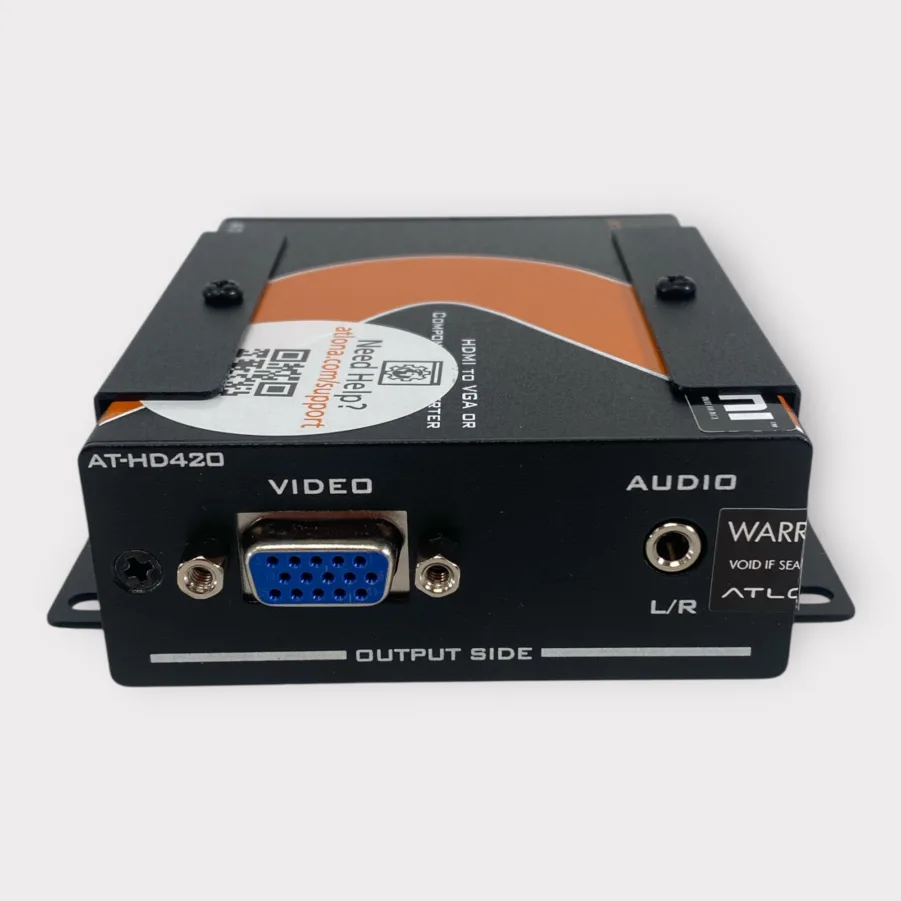 Atlona AT-HD420 HDMI To VGA/Component & Stereo Audio Format Converter ...
