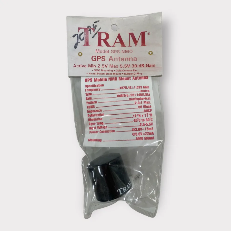Tram GPS-NMO GPS Antenna - Active - 30 dBi Gain **New** - Max Marine ...