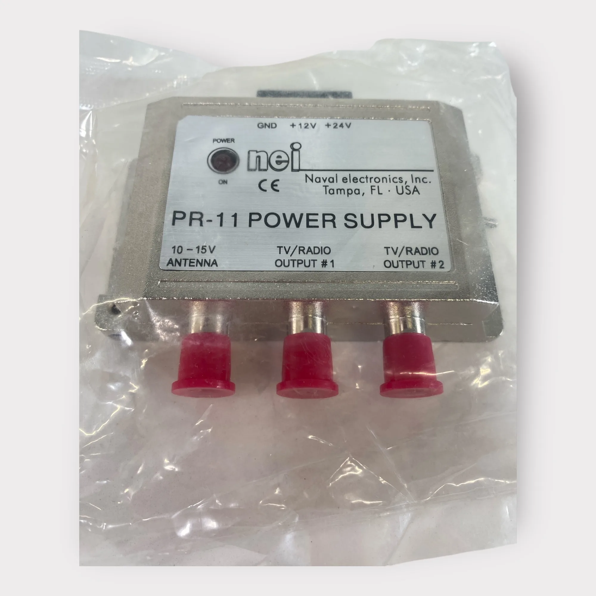 Naval PR-11 Active Antenna Power Supply For Marine/MATV Antennas **New ...