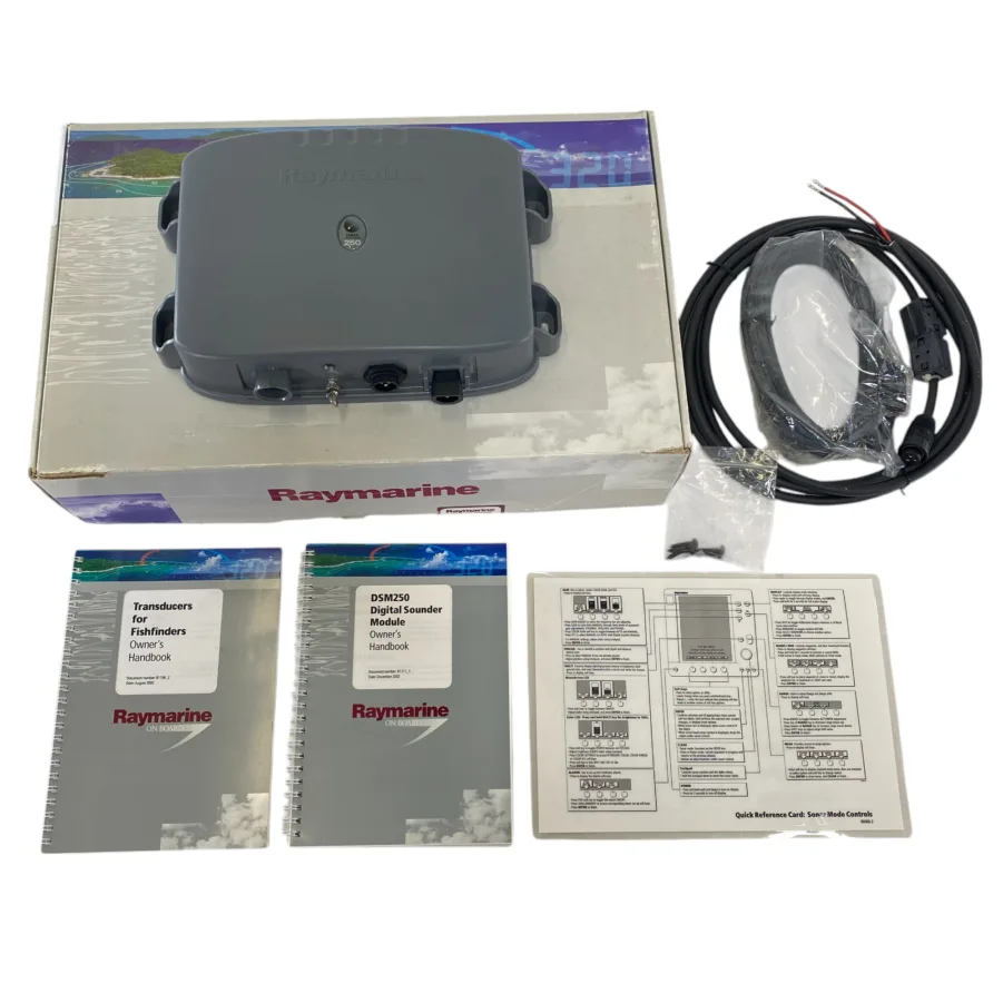 Raymarine DSM250 Digital Sounder Module w/Accs. - E62007 - TESTED / New ...