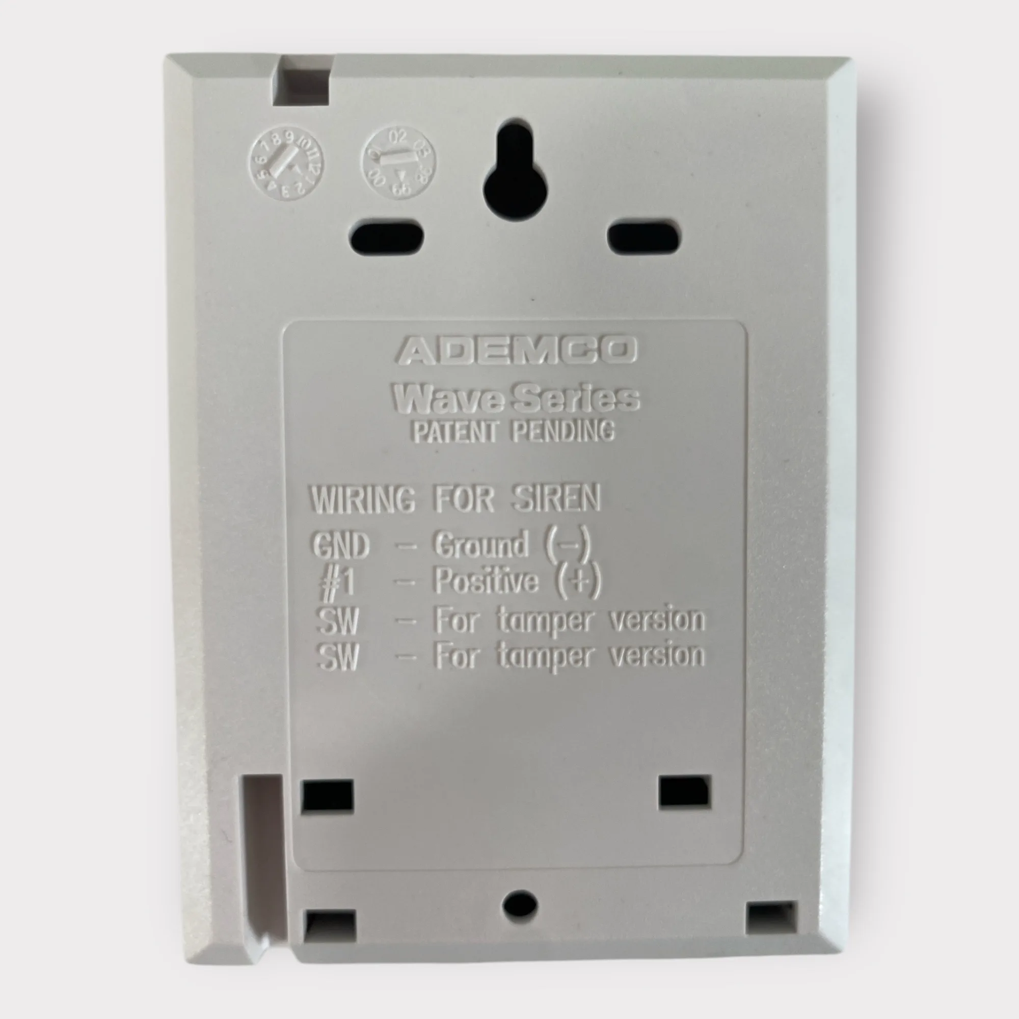Ademco Wave 2EX Indoor Piezo Siren - 12VDC/110mA - 106db **New** - Max ...