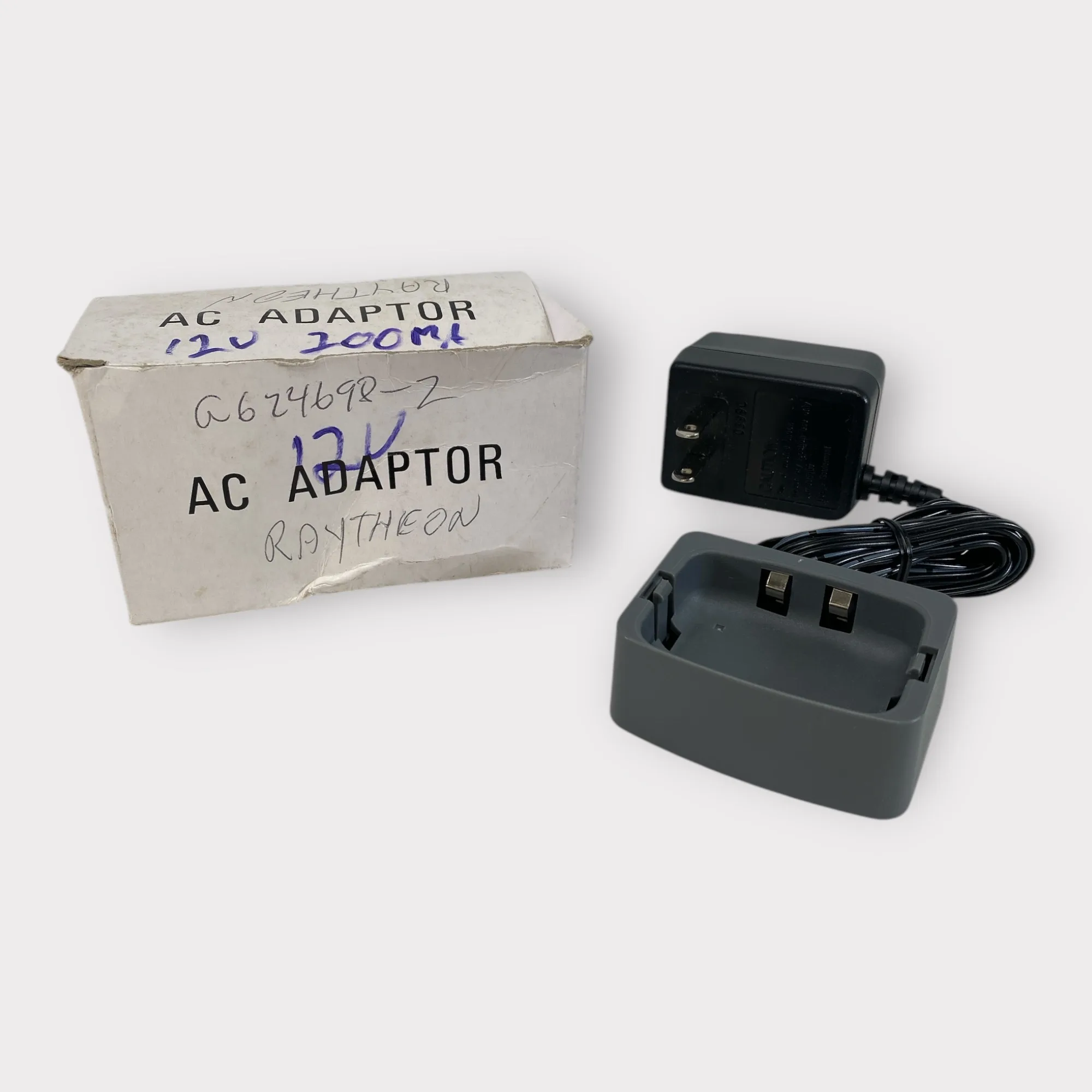 Raytheon G624698-2 AC/DC Charger Adapter For Ray100 VHF **New** - Max ...