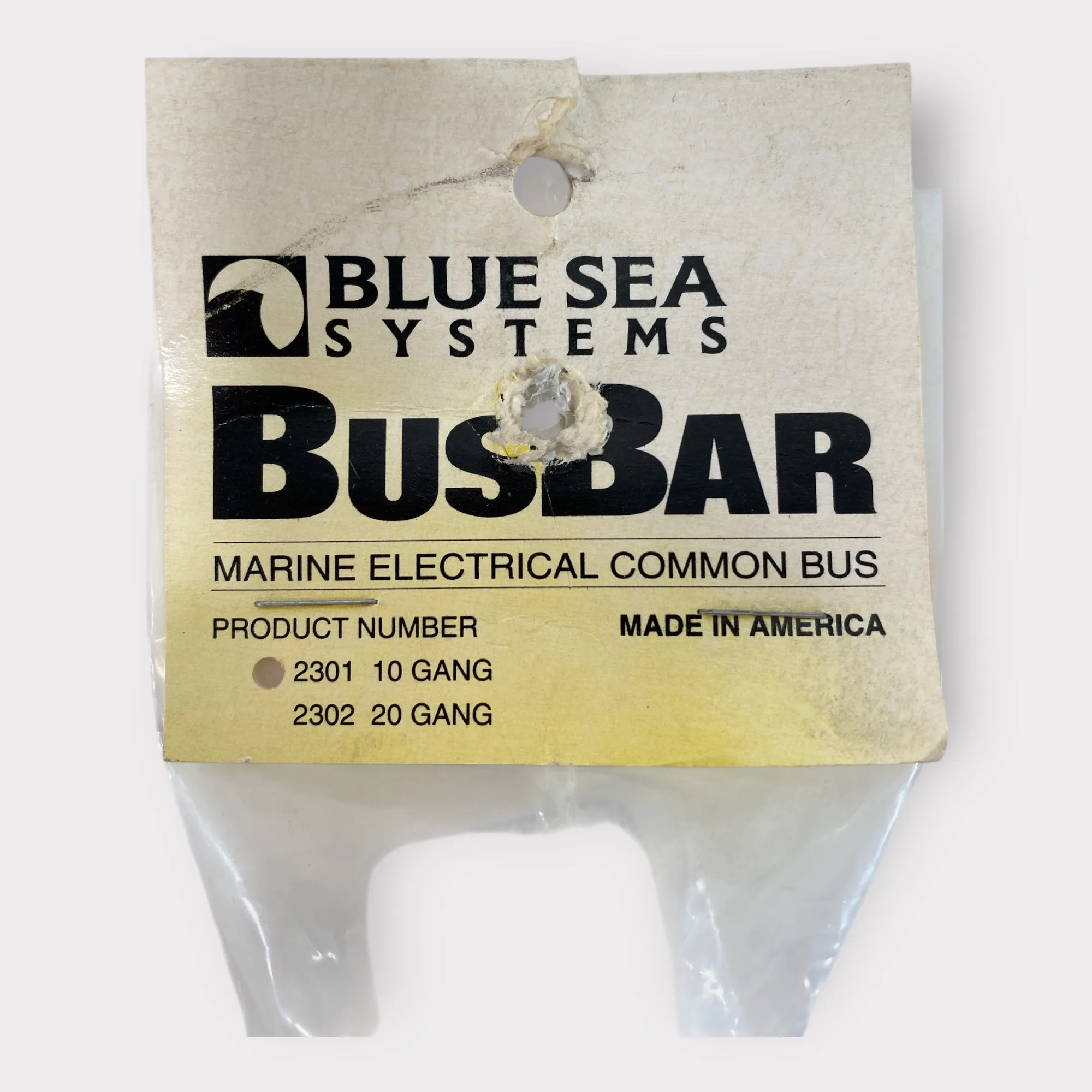 Blue Sea Systems 2301 1/4"-20 Stud 10-Gang BusBar 150A DC *New-Old ...