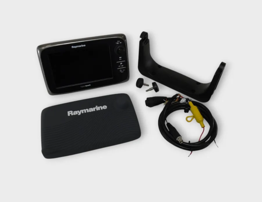 Raymarine e7 HybridTouch MFD - 7" Touchscreen with Accessories - E62354 ...