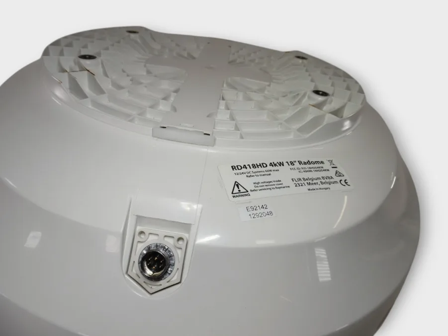 Raymarine RD418HD 4kW 18" HD Digital Color Radome with NEW 10m Cable ...