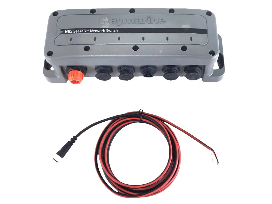 Raymarine HS5 RayNet/SeaTalkHS Network Switch -A80007- Great Condition ...