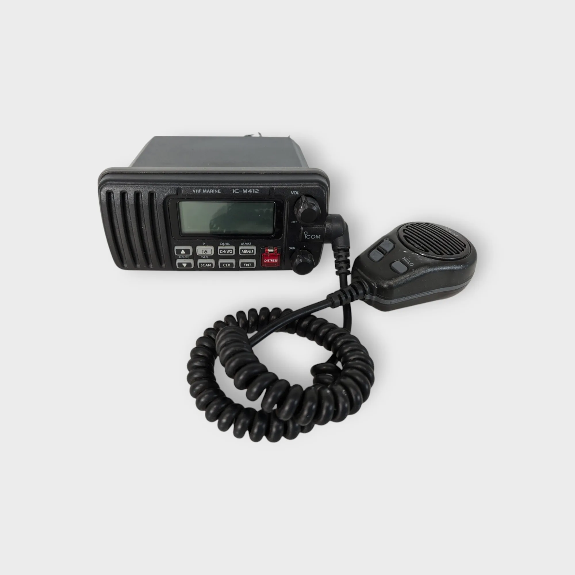 Icom IC-M412 Compact Marine VHF DSC Radio - *Tested* - Max Marine ...