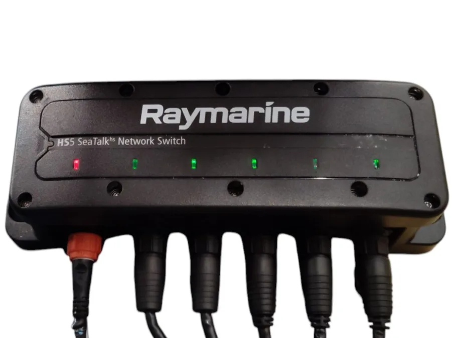 Raymarine HS5 RayNet/SeaTalkHS Network Switch -A80007- Great Condition ...