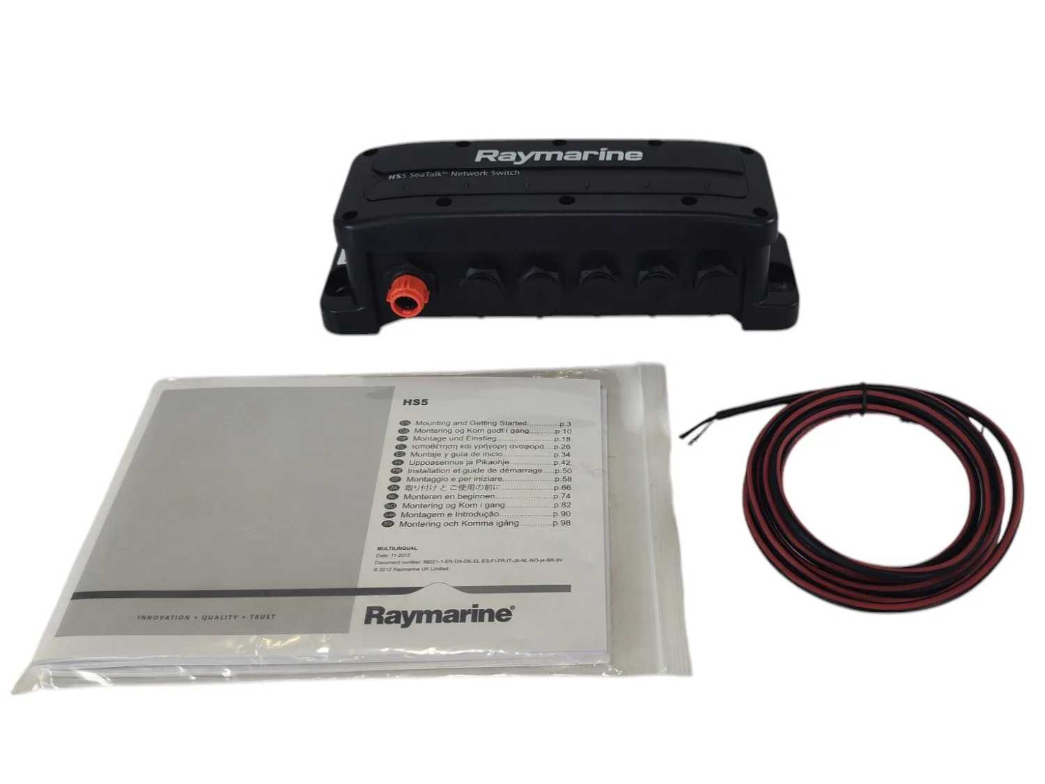 Raymarine HS5 RayNet/SeaTalkHS Network Switch -A80007- Great Condition ...
