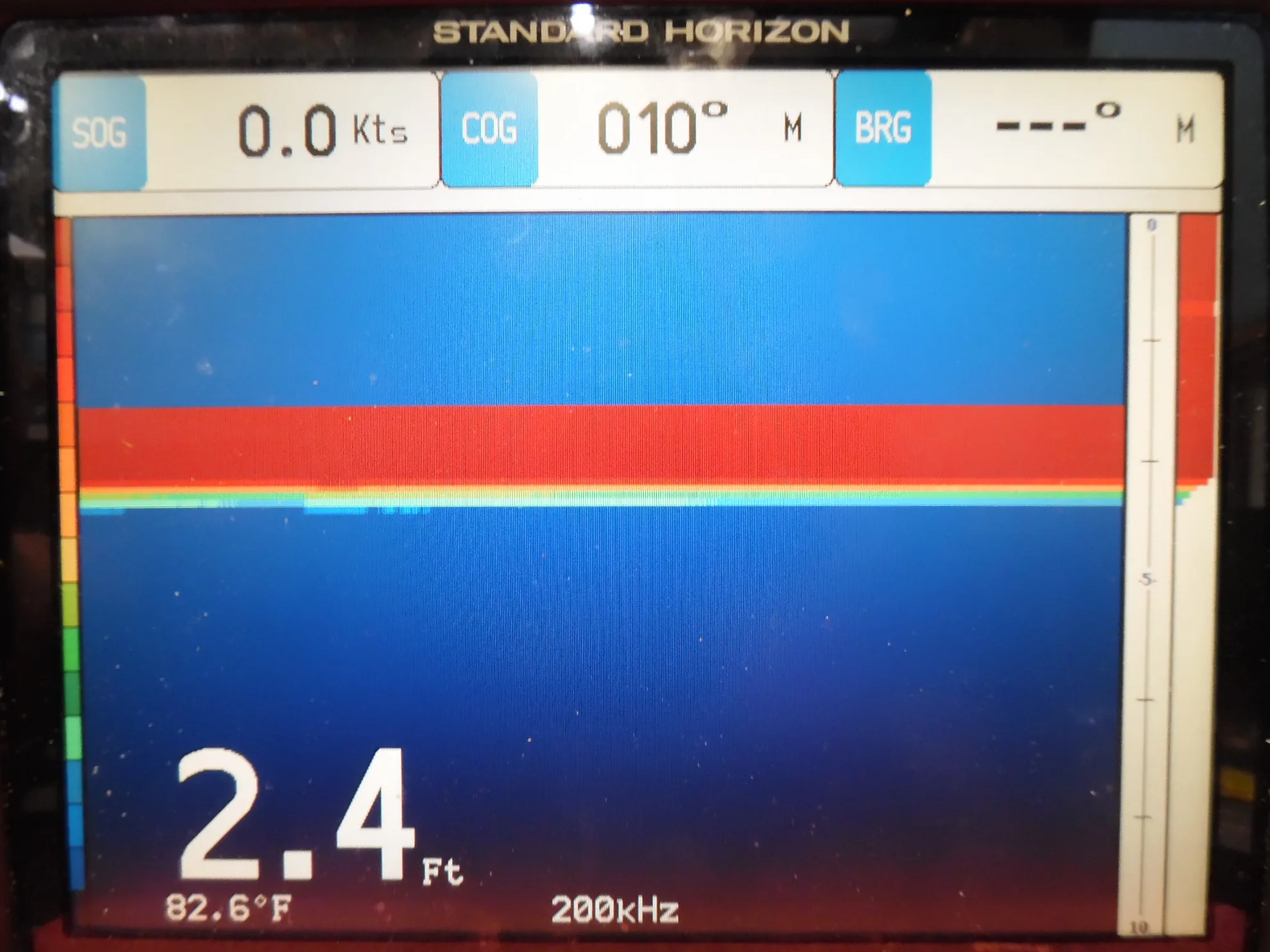 Standard Horizon GPS Chart CP1000c Chartplotter W/FF520 P58 Triducer ...