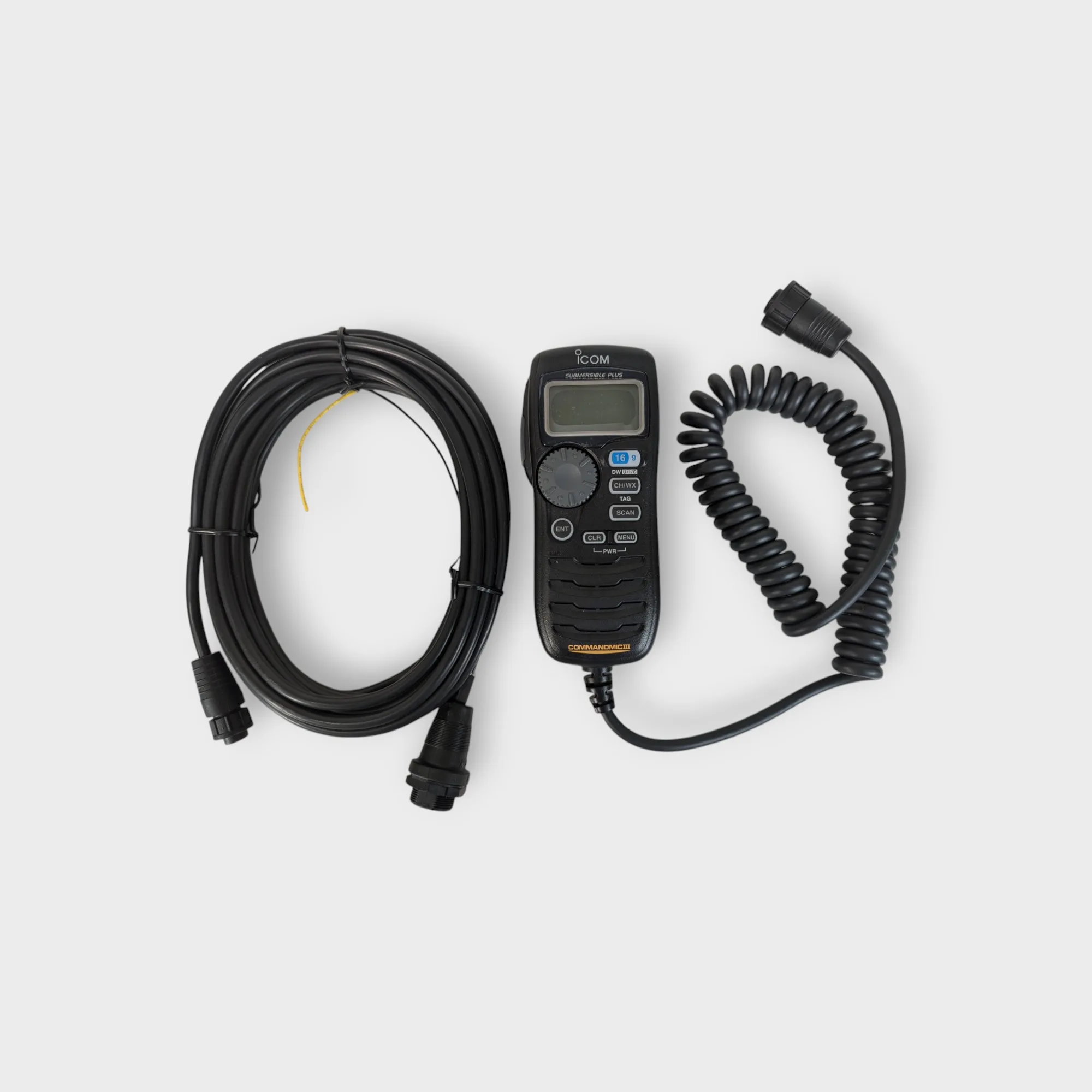 Icom Handset HM-162B CommandMic III For M504, M604 Radios With ...