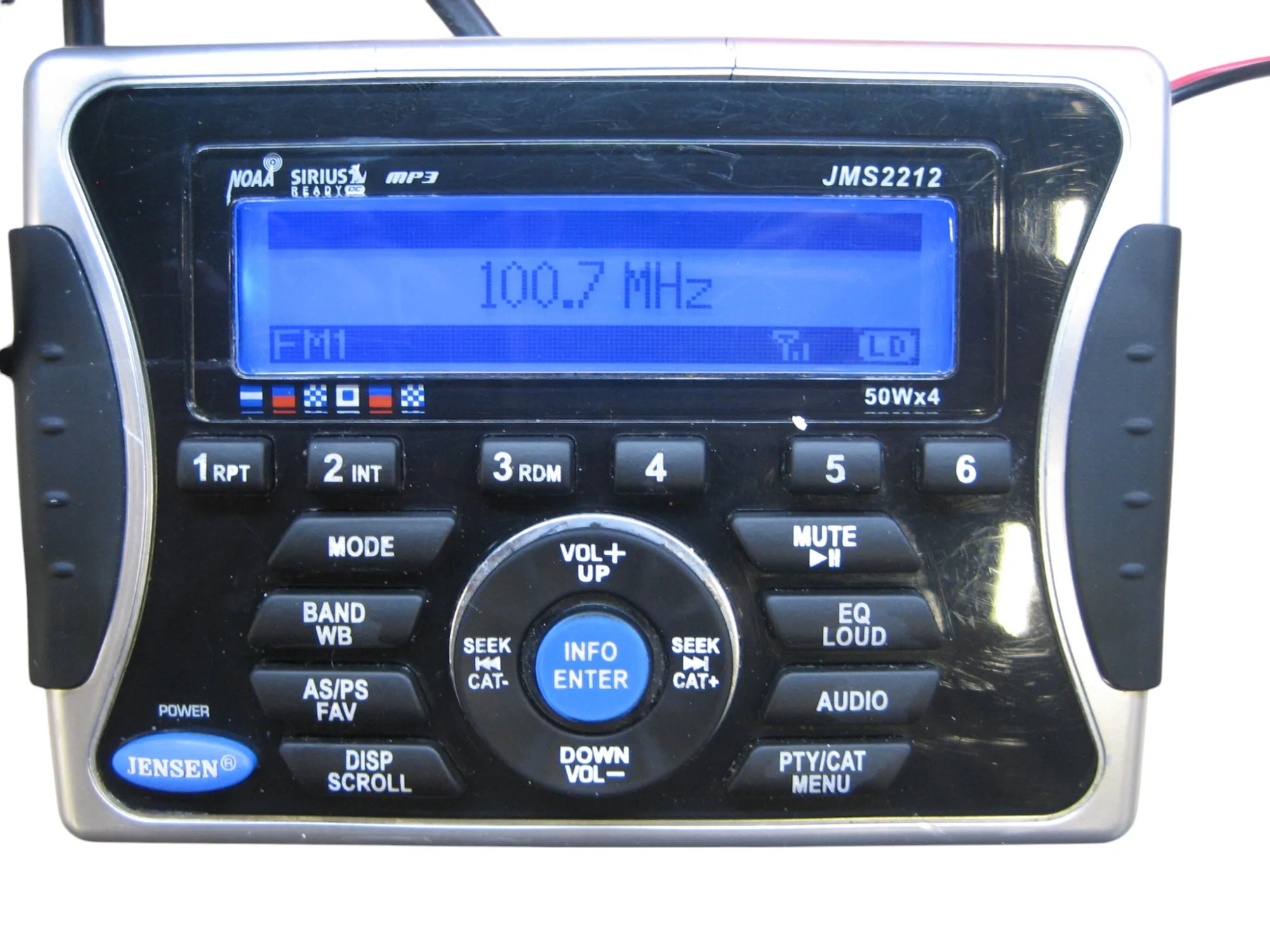 Jensen JMS2212 Marine Wired Remote Control/Display Fully Tested 90-Day ...