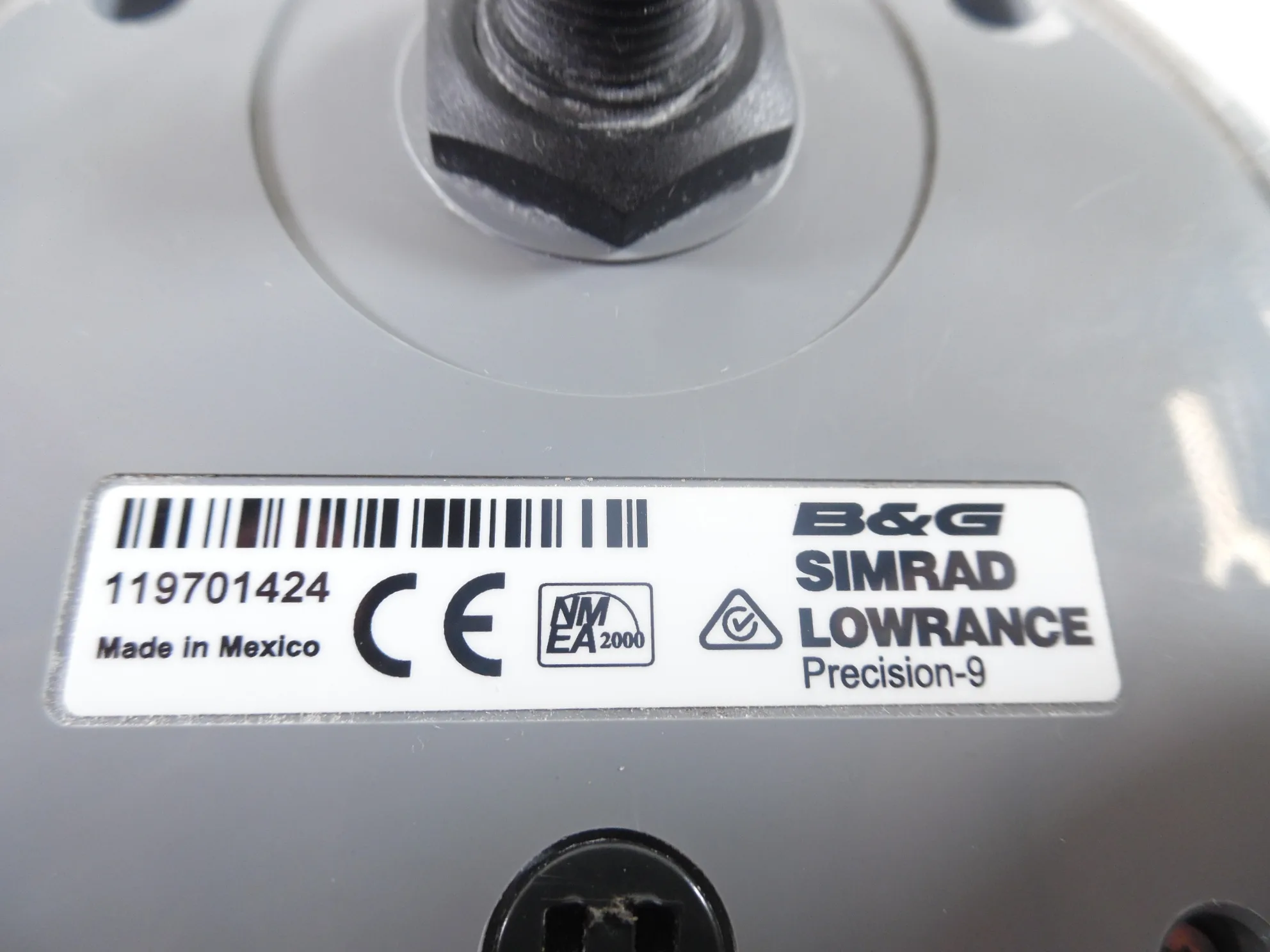 Simrad Precision 9 Compass 000-12607-001 Tested - Max Marine Electronics